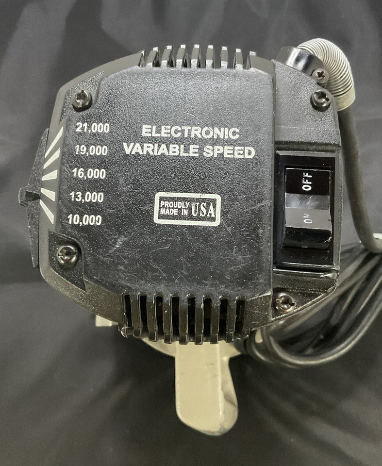 PORTER CABLE 75182 VARIABLE SPEED PRODUCTION ROUTER MOTOR W/ 75361 BASE ...