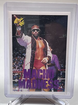 Macho Man Randy Savage (Macho Madness) 1990 Classic WWF #126 Wrestling ...