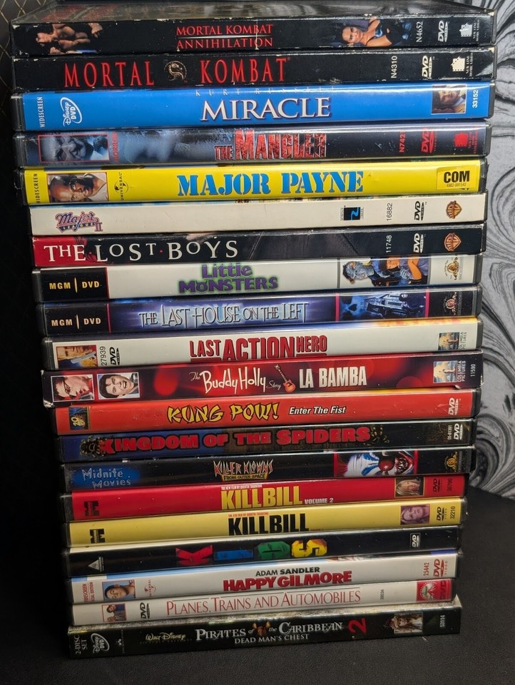 Various DVDs - USED LOT - Horror Comedy Action Physical Media Movies | eBay