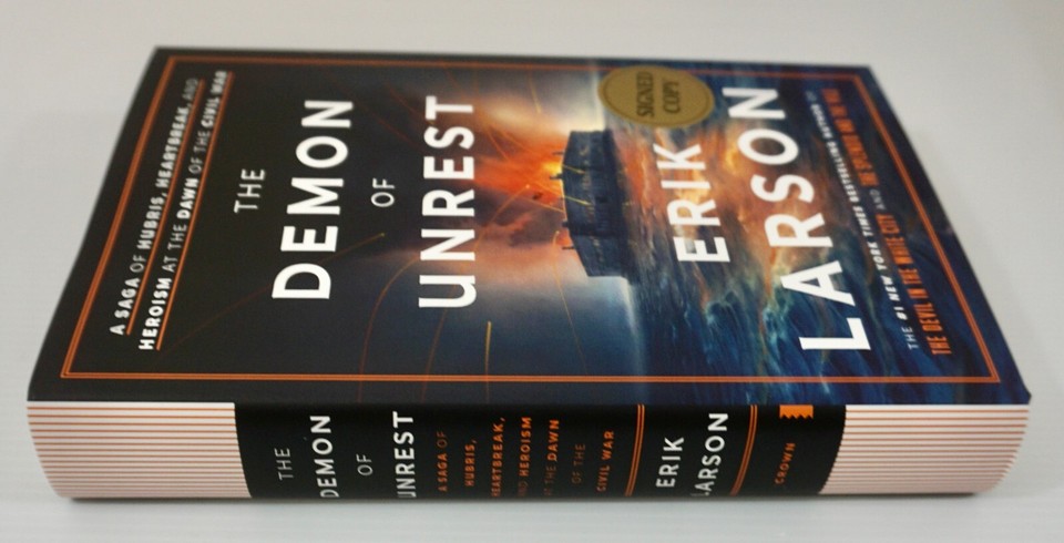 The Demon of Unrest by Erik Larson 2024 Hardcover BRAND NEW SIGNED ...