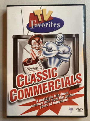 Classic Commercials, Vol. 2 (DVD, 2002-Nostalgic Trip Down Memory Lane ...