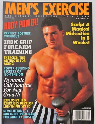 MEN'S EXERCISE MAGAZINE OCTOBER 1993 | eBay