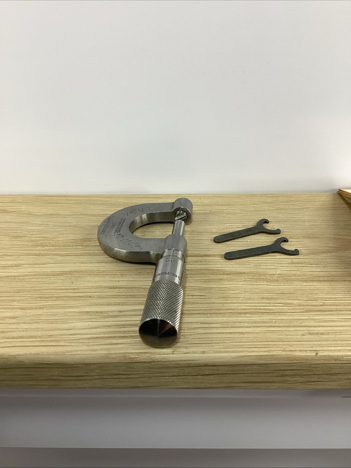 Vintage Brown & Sharpe No. 153 Micrometer - Original Wood Box ...