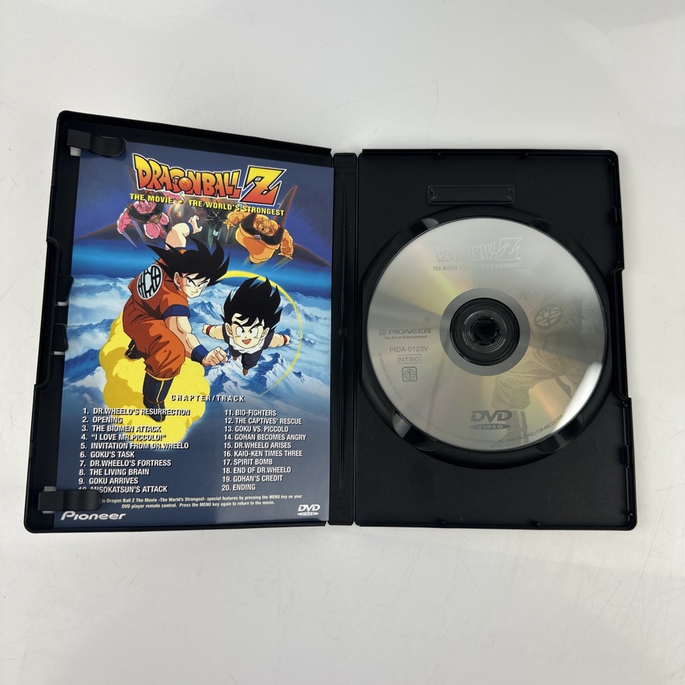 Dragon Ball Z - The Movie - World's Strongest [DVD] Dbz w/ Insert OOP ...