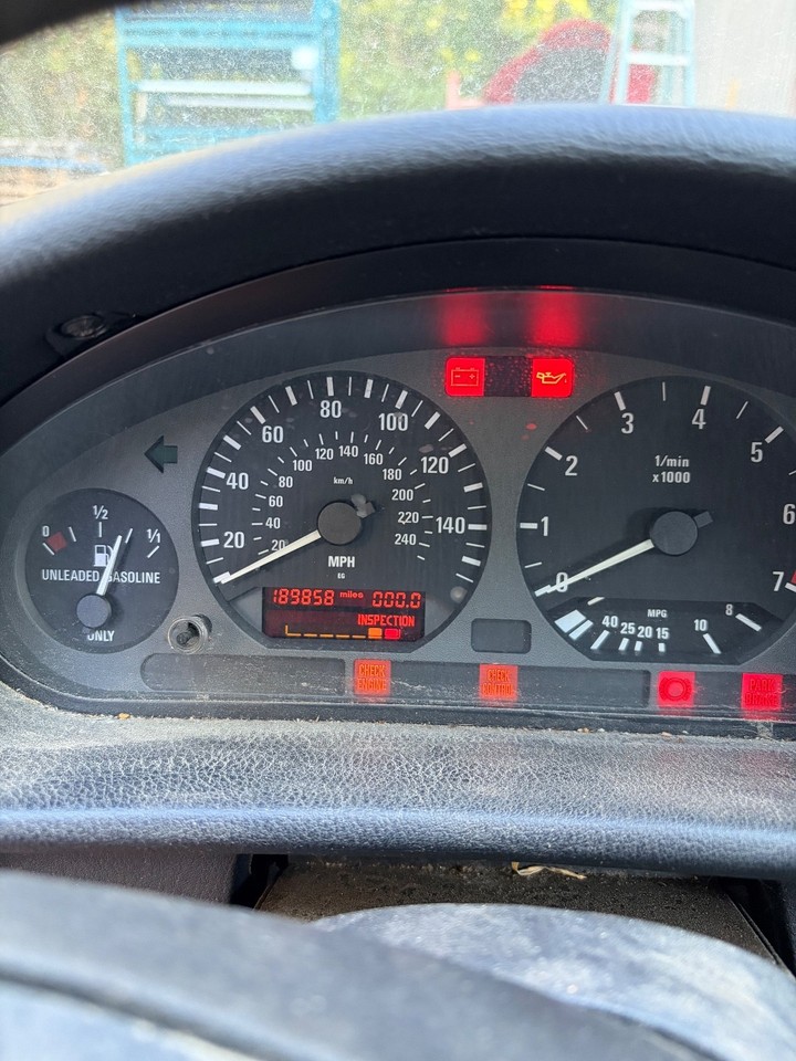 96-99 BMW 328i 2.8L L6 M52 Iron Block M52B28 Complete Engine Motor 190k ...