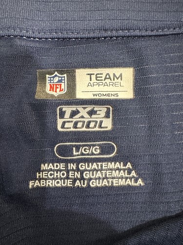 New England Patriots NFL Team Apparel Womens Size Large Tex3Cool Blue | eBay
