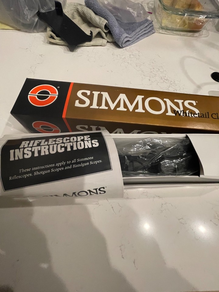 SIMMONS WHITETAIL CLASSIC, 6.5-20x50 RIFLE SCOPE WITH QUICK ATTACH ...