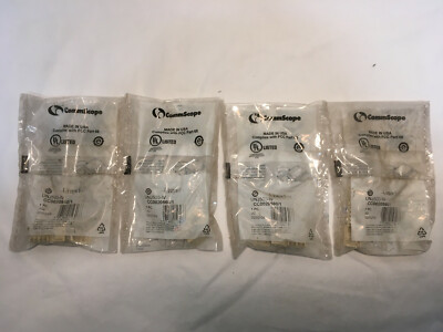 Lot of (4) Commscope UNJ500-IV Category 5e Jack U/UTP, Information ...