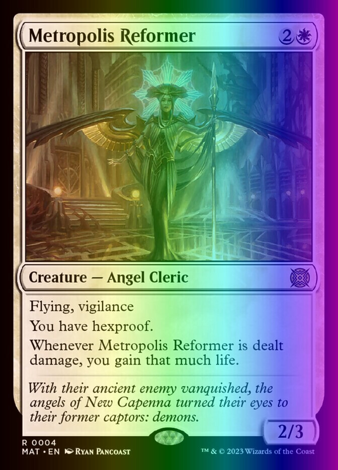 MTG Metropolis Reformer (4/230) March of the Machine The Aftermath MP ...