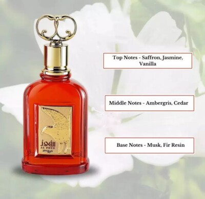 Al Fouz By Zimaya Parfum Afnan Unisex Perfume EDP Fragrance 100 ml ...