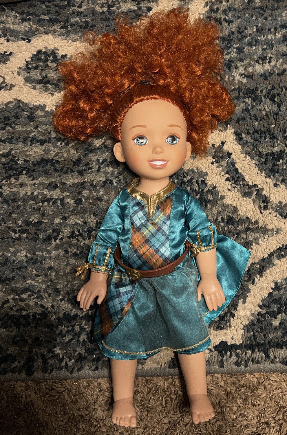 Disney Animators Doll Merida 16" inch Brave Disney Princess In EUC W ...