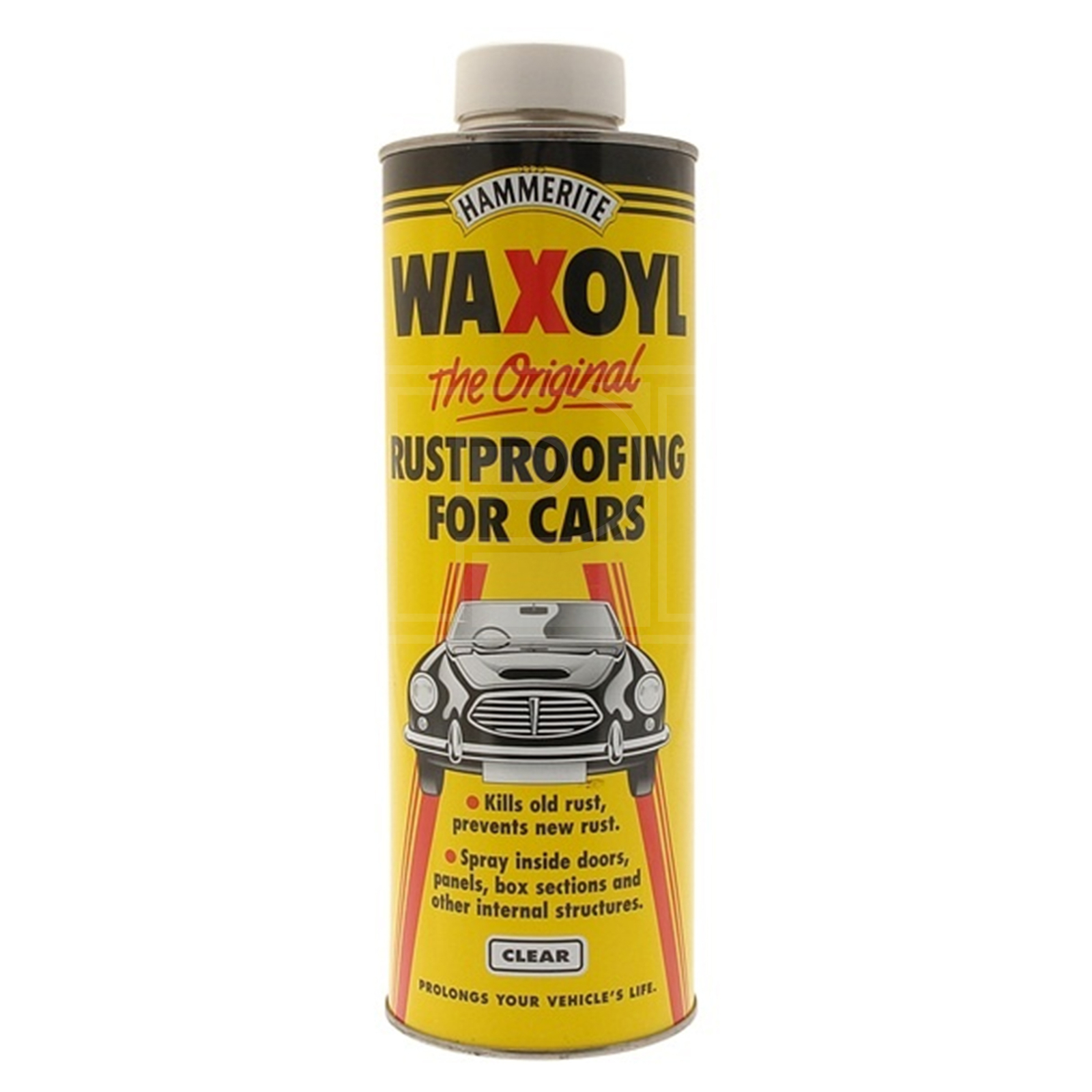 Hammerite Waxoyl Clear - Rust Remover & Proofer - Cavity Wax - 1 Litre ...