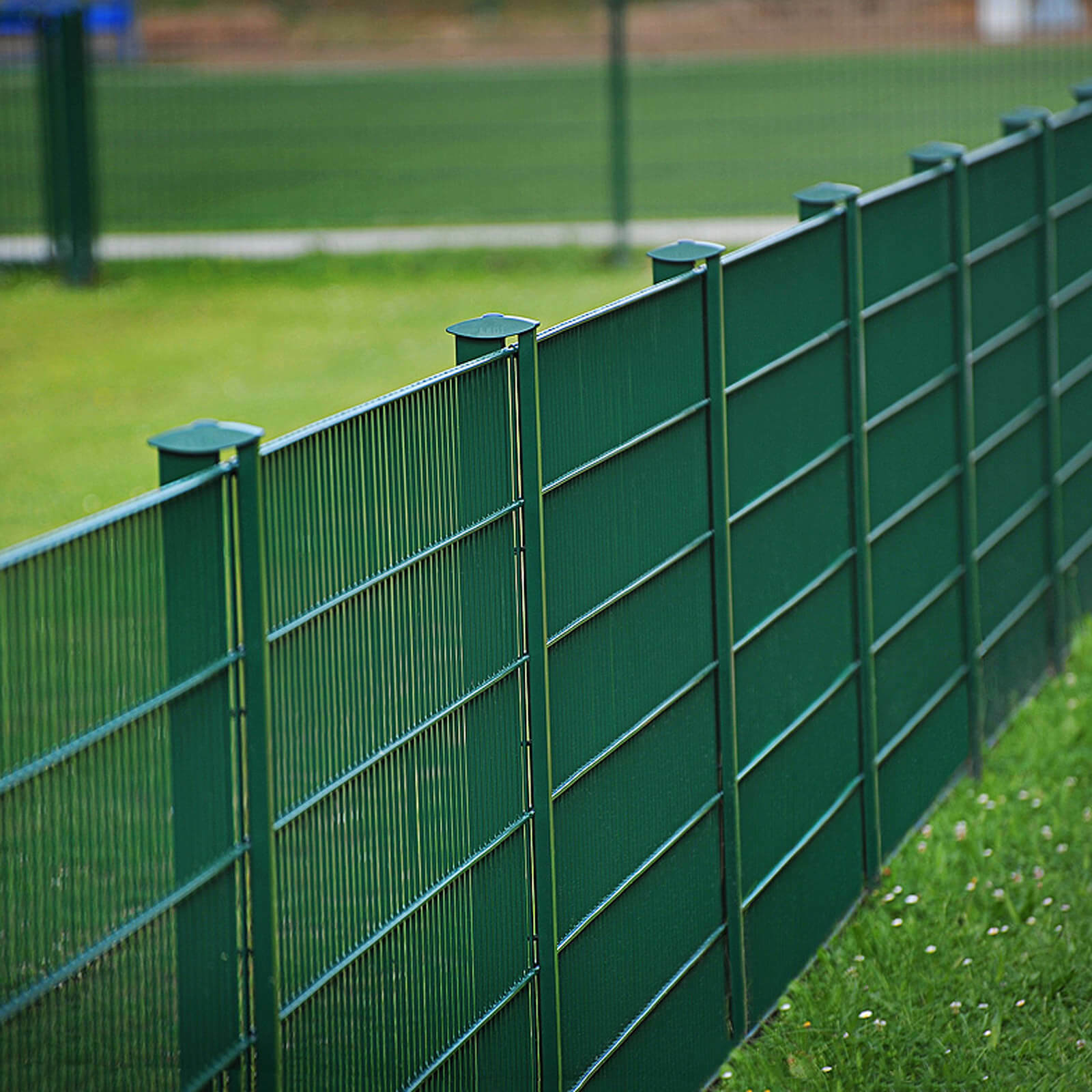 LEGI R fit R+K Gittermattenzaun 25m kompl. Farbe: grün RAL 6005, Höhe ...