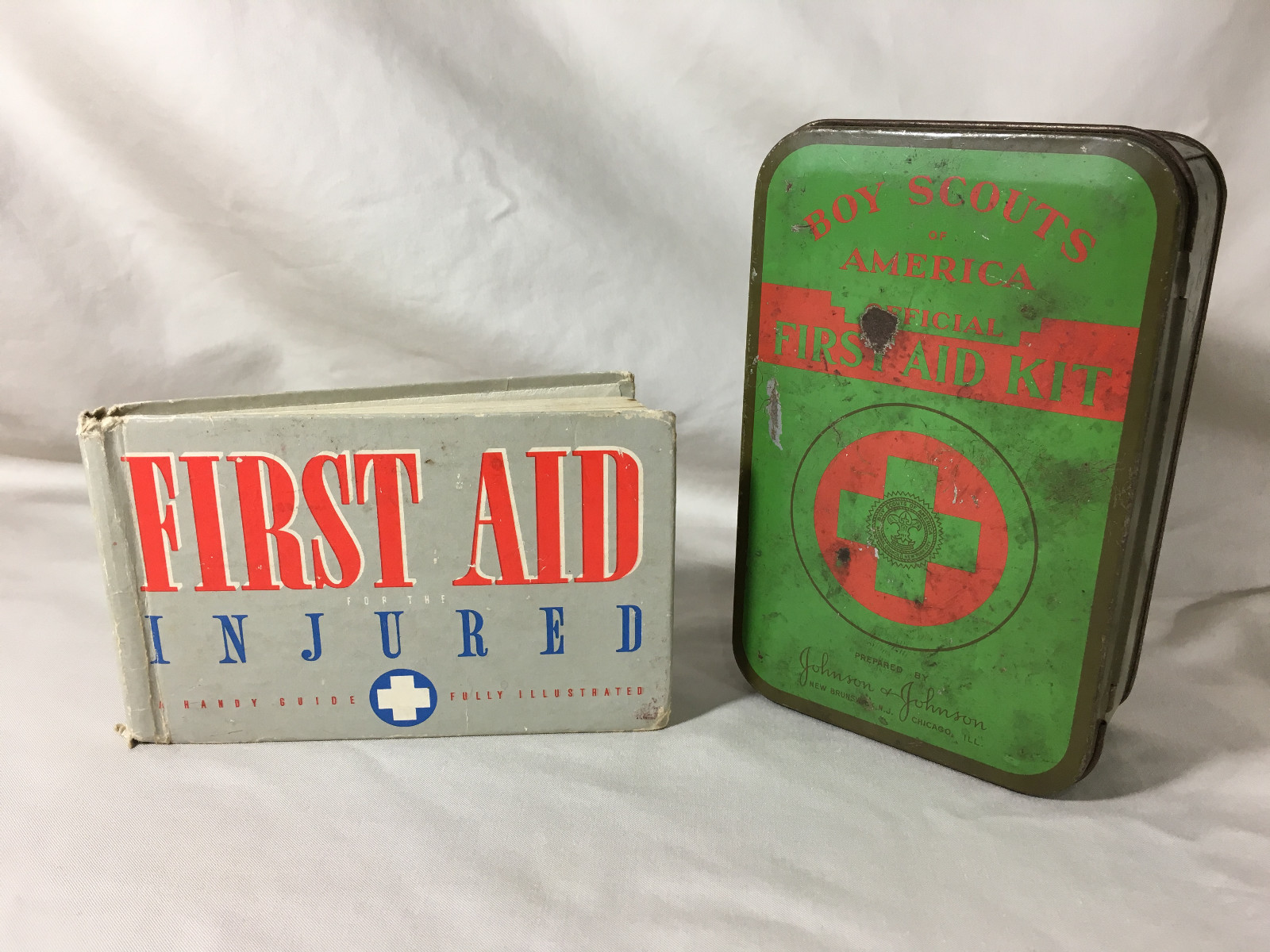 Vintage Boy Scouts of America First Aid for the Injured Book & BSA ...