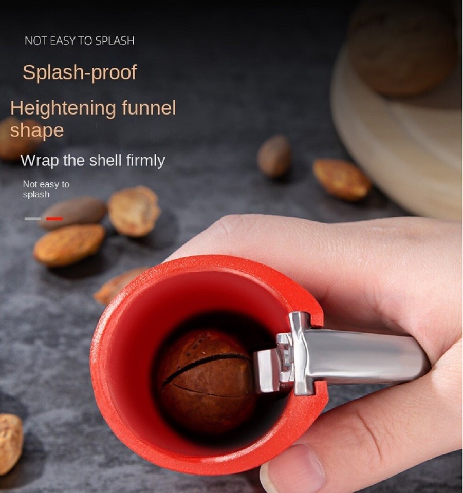1-Pack Nut Cracker Set – Ergonomic Bottle-Style Walnut & Pecan Opener ...