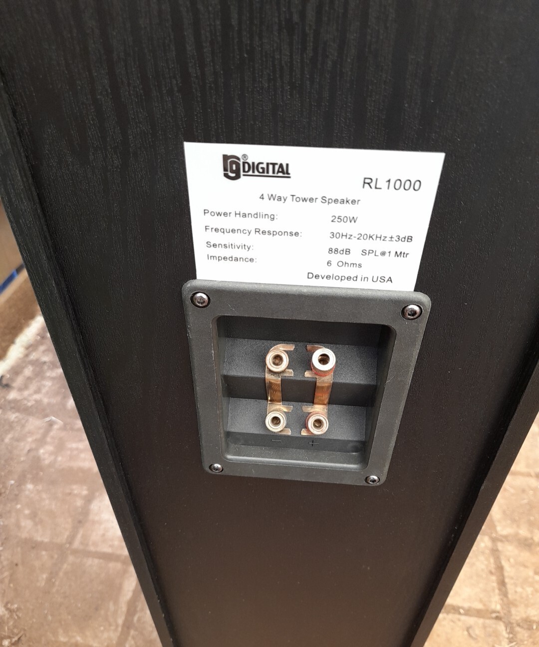 RL 1000 Digital Tower Speaker System + Powered Digital Subwoofer | eBay