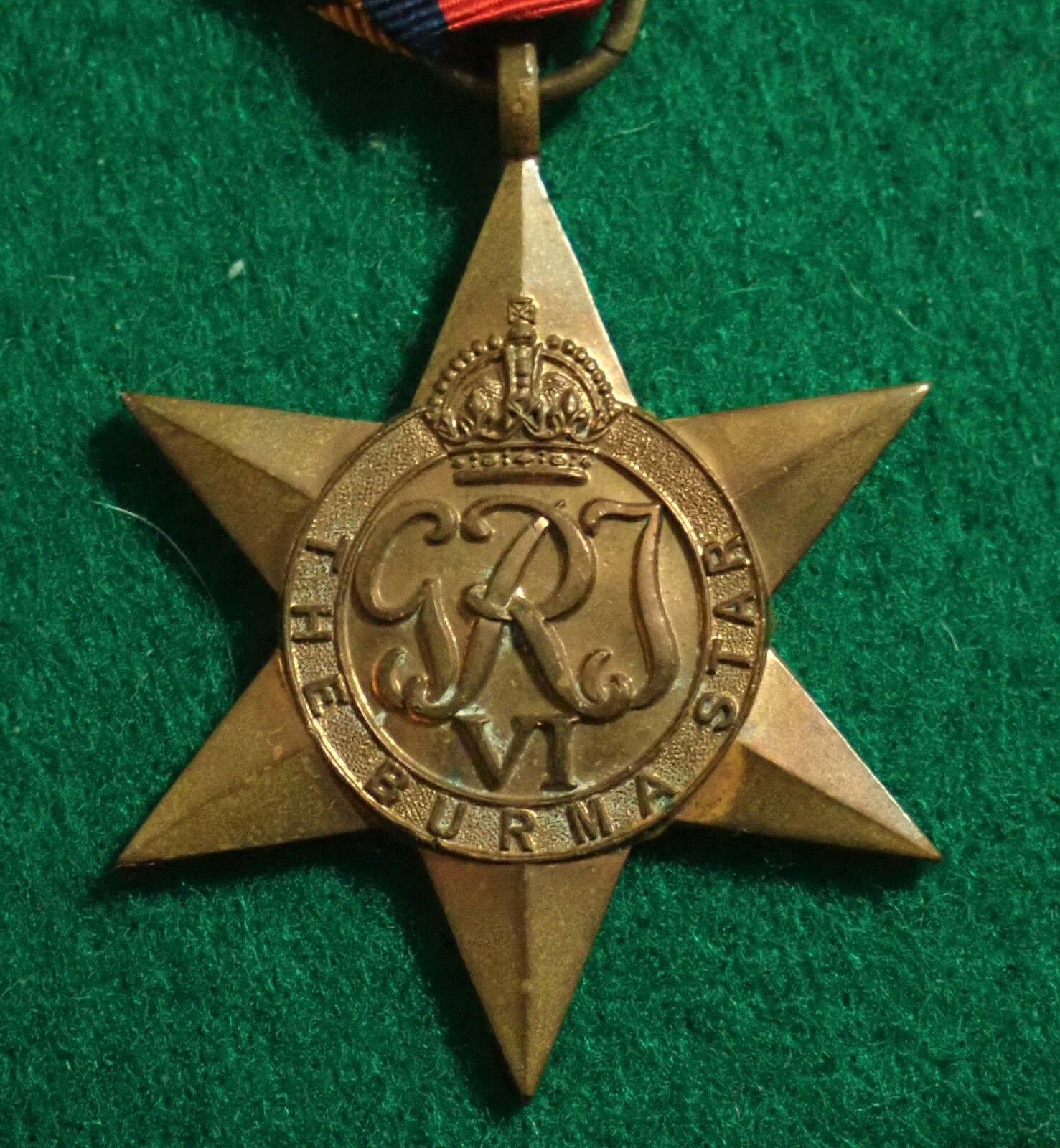 Burma Star is a Campaign Medal Issued to British Commonwealth Forces in ...
