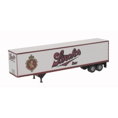 STROH'S BEER HO-SCALE 45' PINES TRAILER BY ATLAS BEAUTIFULLY DECORATED ...