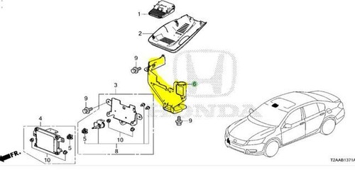 16-17 HONDA ACCORD 4 DOOR (SEDAN) RADAR BRACKET (36804-T2A-A01) | eBay