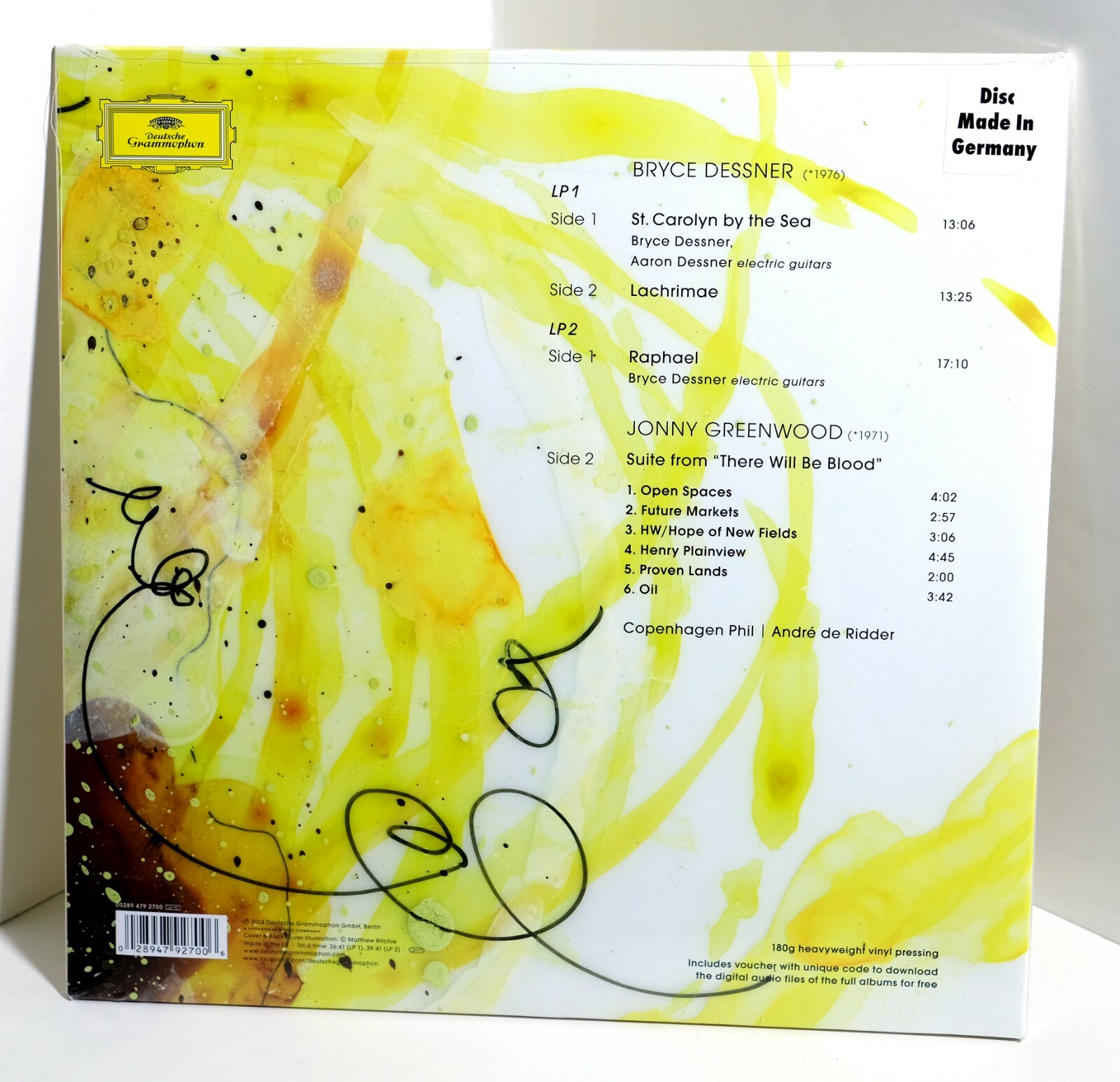 BRYCE DESSNER JONNY GREENWOOD St. Carolyn / There Will Be Blood 180g ...