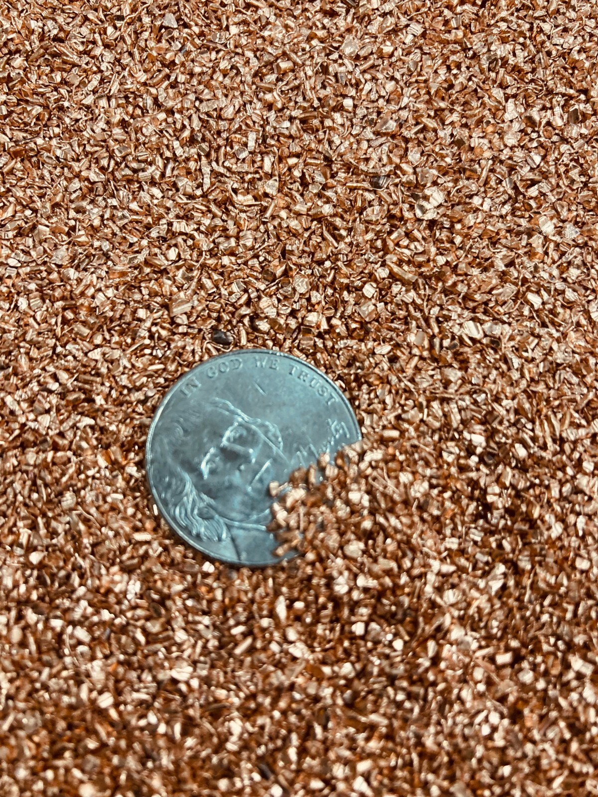 Copper Chop Granules Fine - Medium 99.9% Granulated Wire 1 lb Shred ...