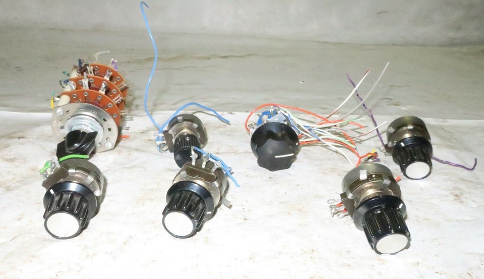 Lot Of 7 Lab Dial Switches Test Equipment | eBay