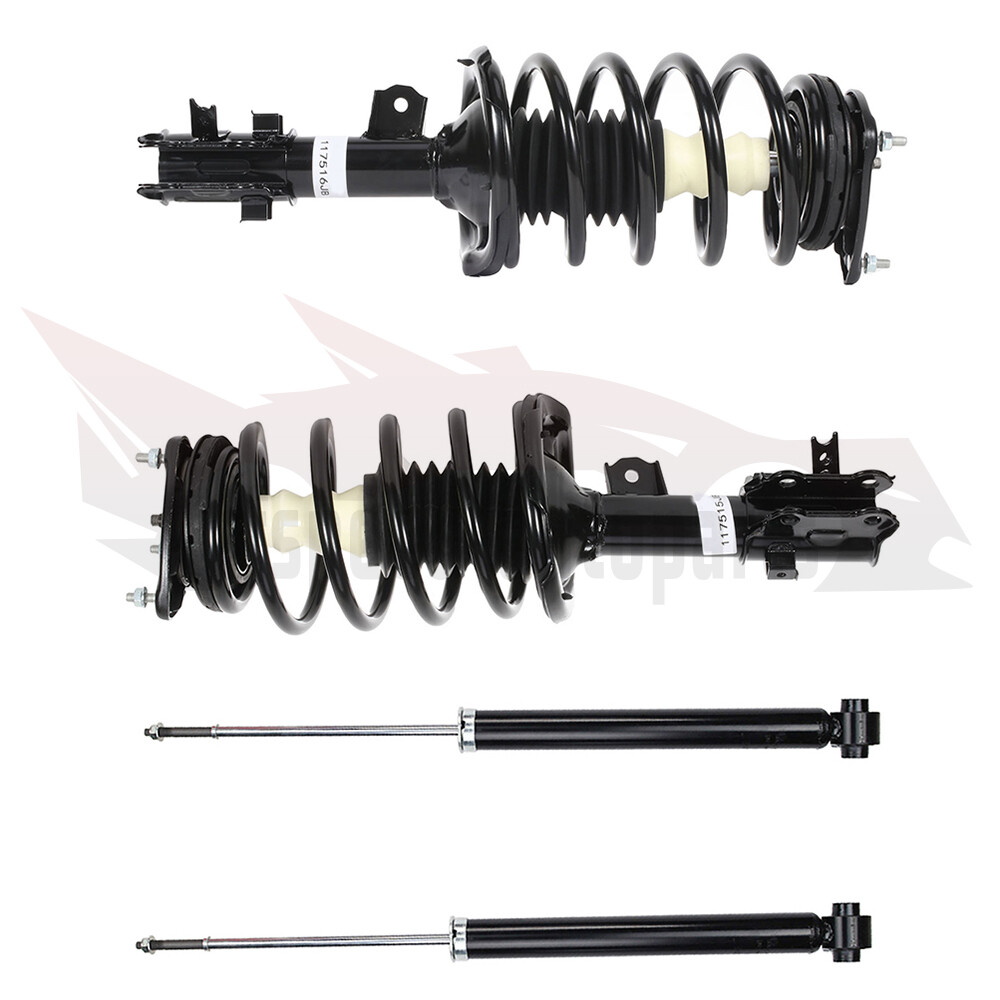 Front Complete Struts w/ Springs & Rear Shock Absorbers For 06-11 ...