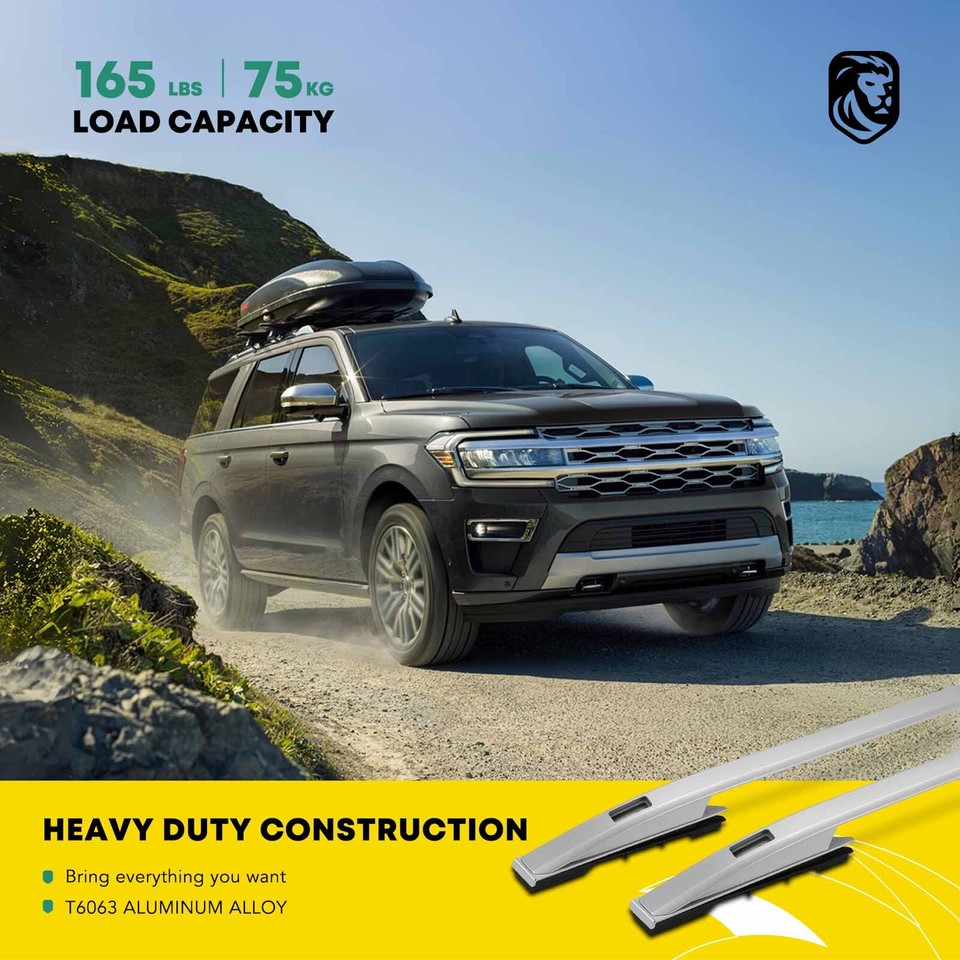 Aluminum Alloy Roof Rack Side Rails for Land Rover Range Rover Evoque ...