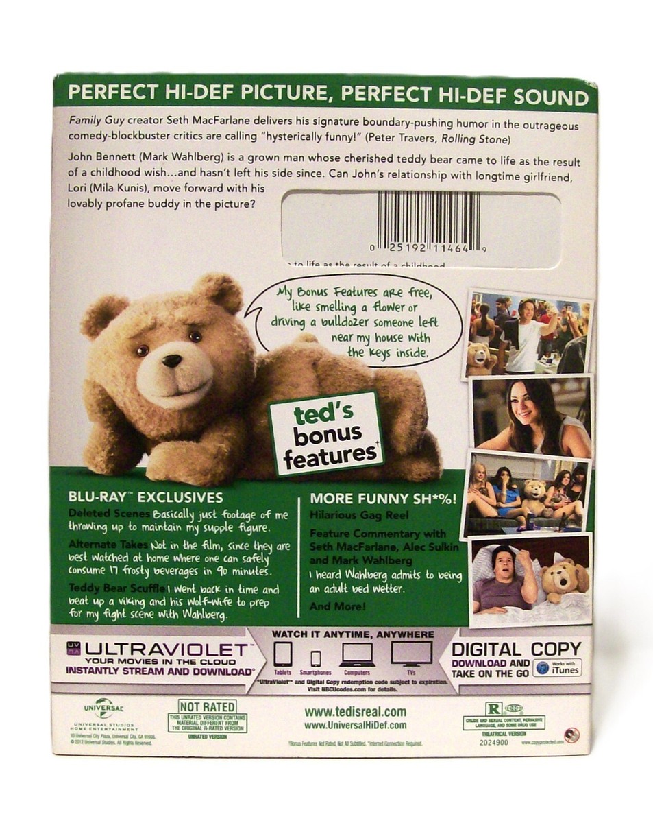 Ted Dvd 封面 Ted | Watch Page | DVD, Blu Ray, Digital HD, On Demand,