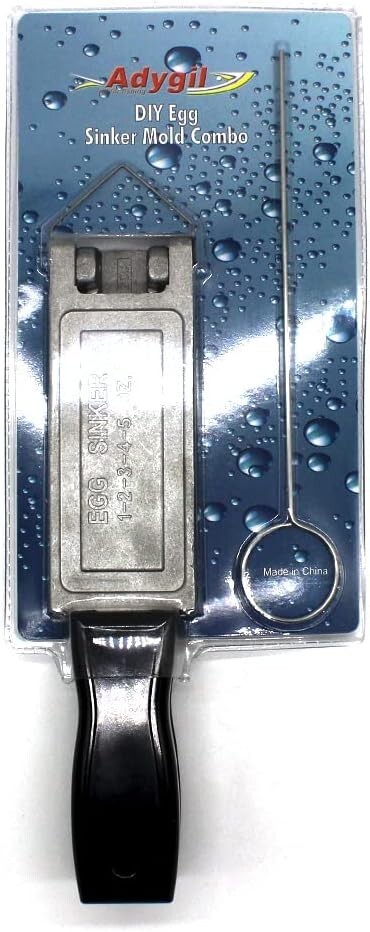 Adygil Fishing Egg Sinker Mold Kits 1oz 2oz 3oz 4oz 5oz 5 Cavities | eBay