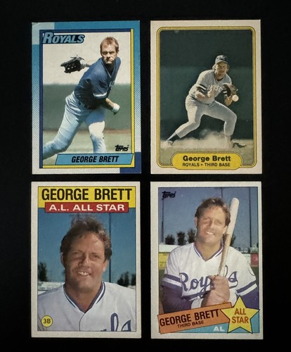 George Brett Royals HOF - 4 cards | eBay