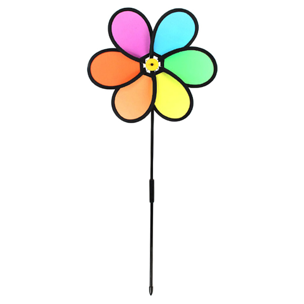 Colorful Wind Spinners Rainbow Windmill Garden Wind Spinners Toy 11 ...
