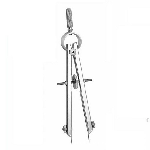 Metal Spring Gauge 4.3 Inch Drawing Compass Calipers Metal Compasses ...