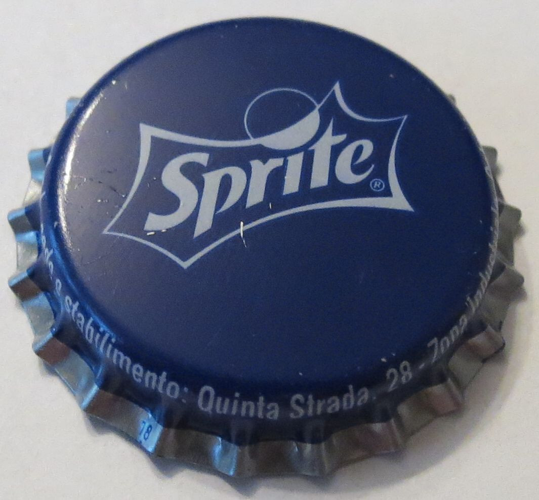 Sprite Italy crown bottle caps kronkorken capsule chapas | eBay