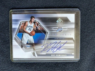 Kris Humphries Certified Signature Autograph Auto On Card | eBay
