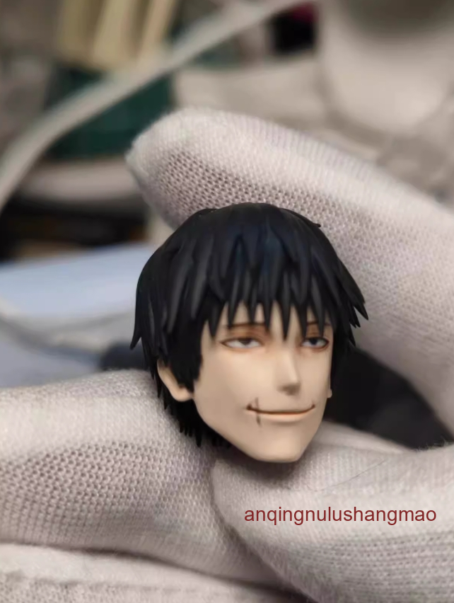 Custom Jujutsu Kaisen Fushiguro Toji Head for 1/12 Romankey Body（No ...