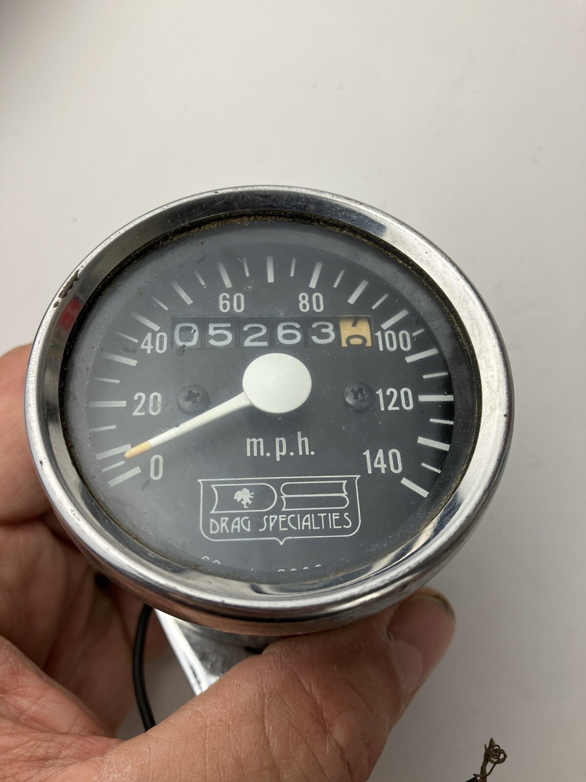 HARLEY IRONHEAD SHOVEL PAN CHOPPER 140 MPH SPEEDOMETER 2 1/2 MINI ...