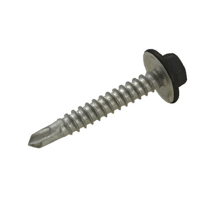 Qty 1000 Hex 10g (16tpi) x 25mm Metal Self Drilling Cladding Screw ...