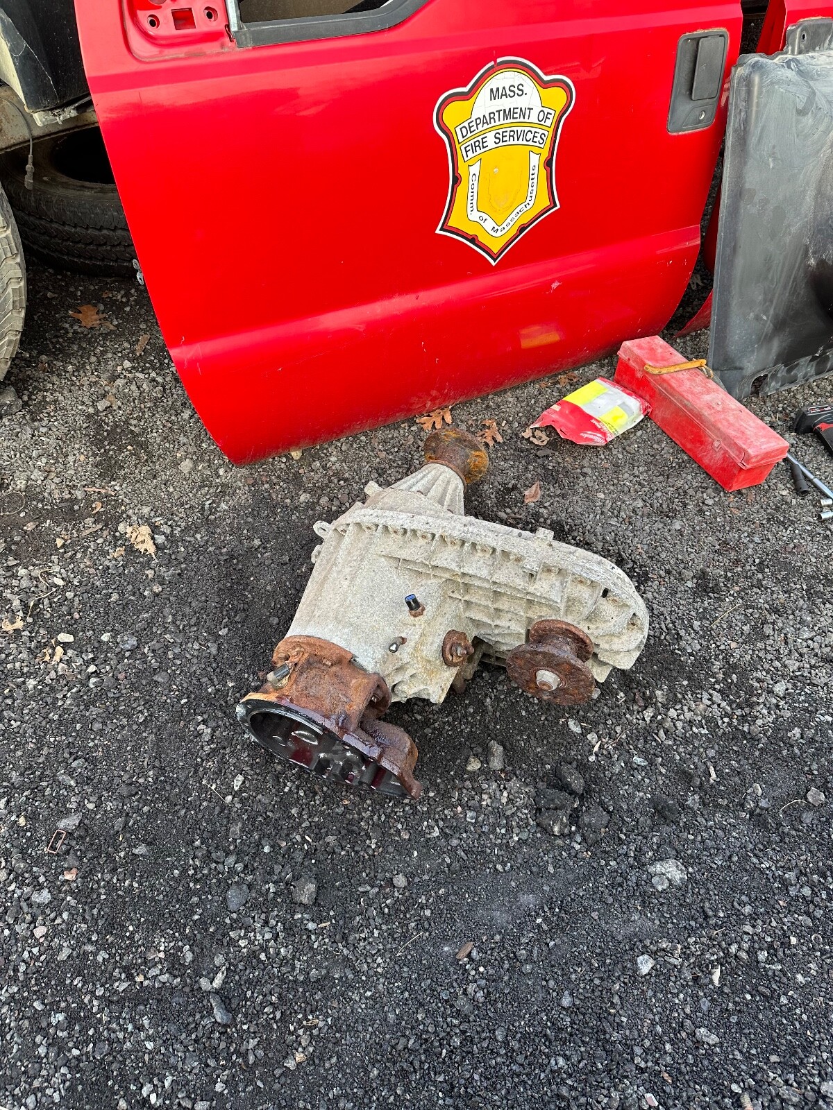 2002 FORD F350 SUPER DUTY PICKUP TRANSFER CASE ASSEMBLY P1C34-7A195-HA ...