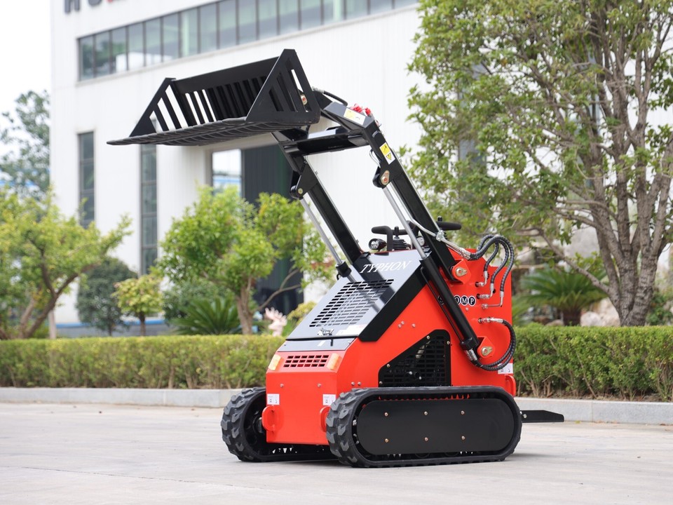 New 1,800lbs Mini SkidSteer Loader 23HP Gas EPA B&S Engine Multiple ...