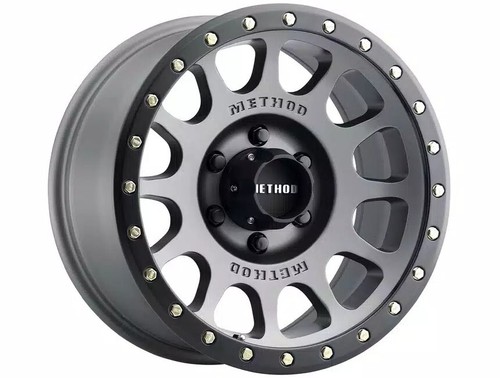 4-20x9 Method MR305 Wheels Titanium Offroad Rims Fit 6lug Tacoma Tahoe ...