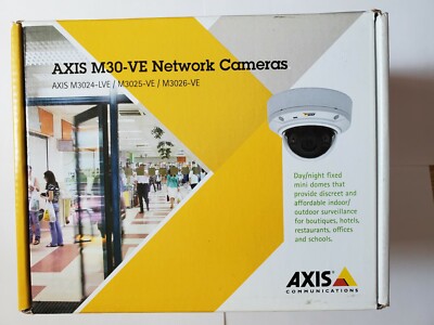 AXIS M3025-VE Network Camera Outdoor-Ready, Day/Night Fixed Dome HDTV ...
