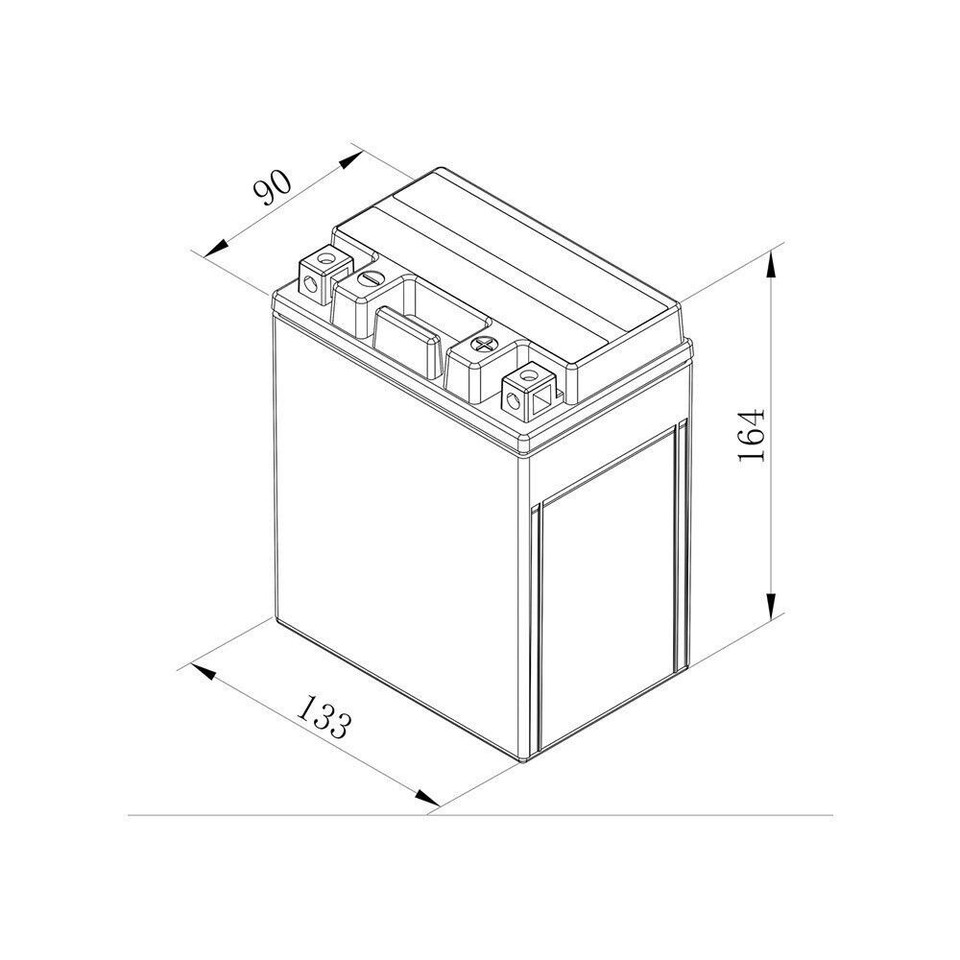 Pour Ducati F1 Montjuich 750 1986 A 1986 Batterie Bosch YB14L-A2 Prêt ...