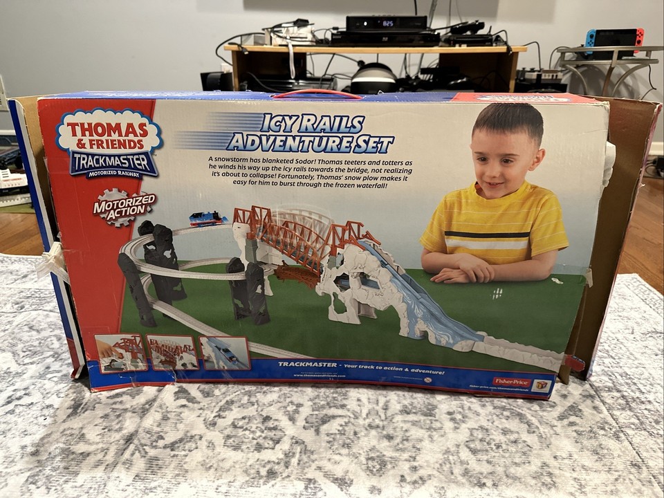 Thomas the Train "Icy Rails Adventure Set” (Trackmaster) *THOMAS IN THE ...