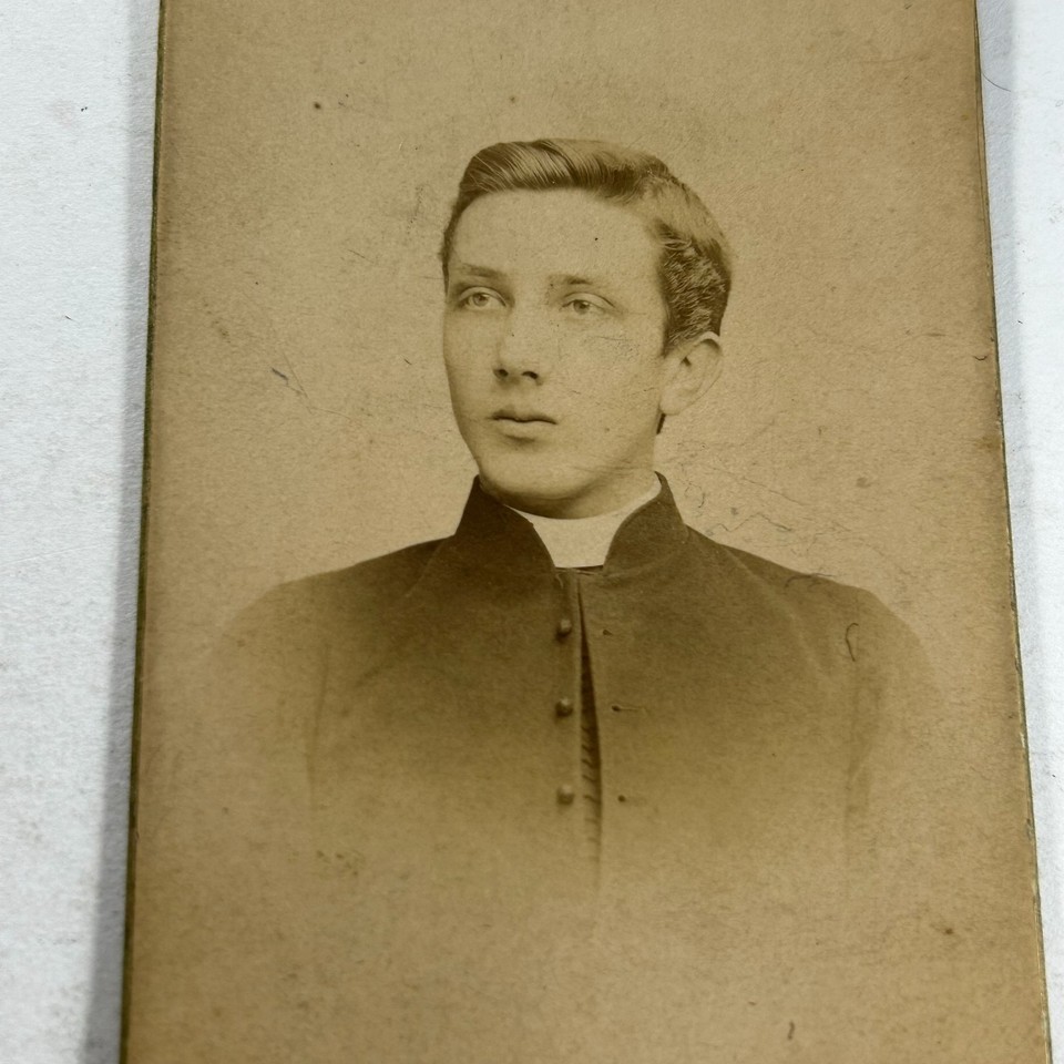 CDV Father Ciesielski Priest Dead in WWII - Irene Drupieski's Uncle ...
