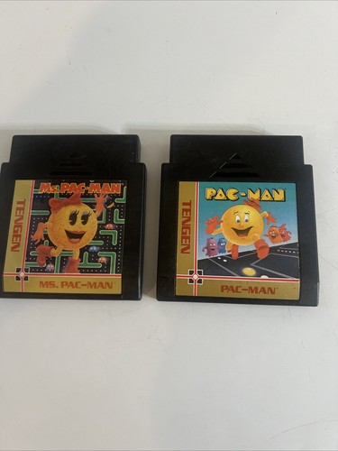 Ms. And MR Pac-Man Tengen (Nintendo Entertainment System 1990) NES ...
