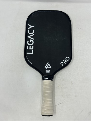 Legacy Pro 16MM Carbon Fiber Pickleball Paddle Black Used | eBay