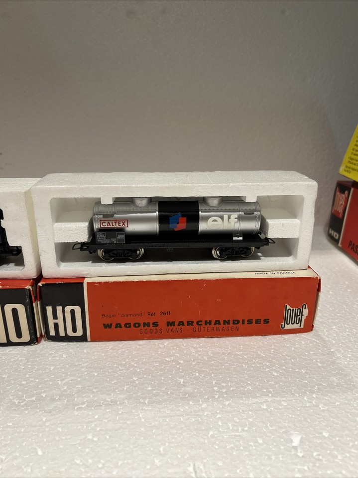 Vintage Jouef HO Scale French 708 Locomotive & Train Lot | eBay