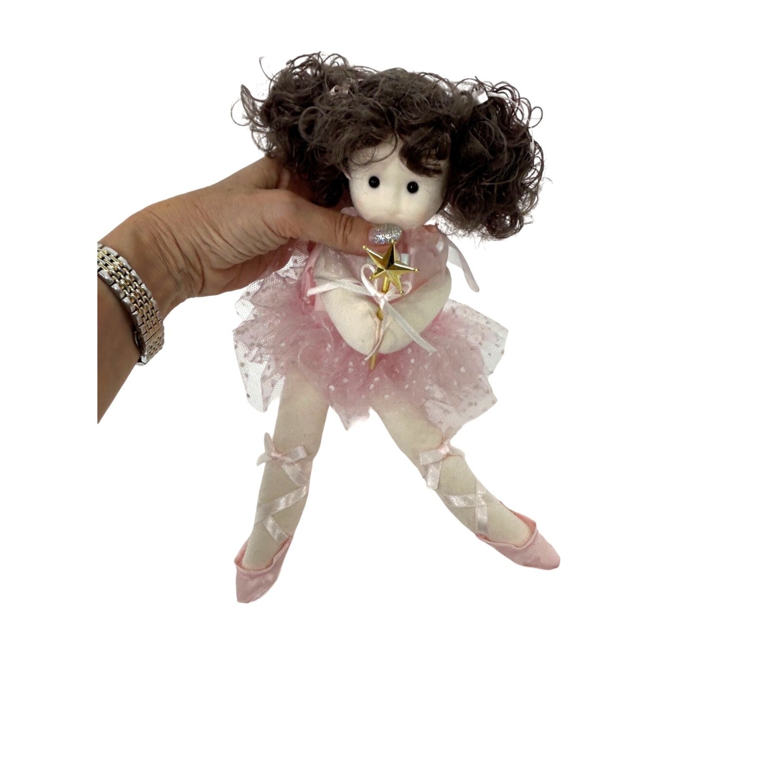 Berkeley Designs Ballerina Dancer Music Box Doll Cuddle Kidz Moves Head ...