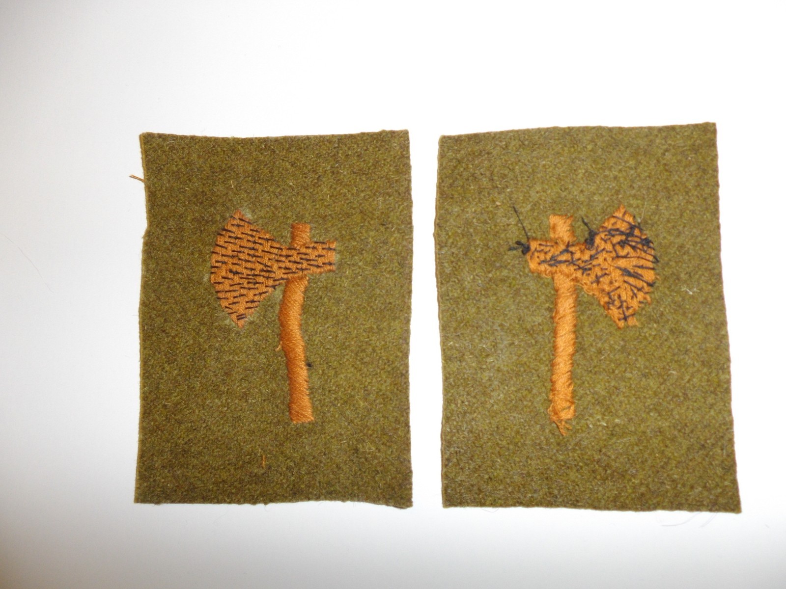 e1240 WW1 US Army 84th Infantry Division Rail Splitters Shoulder Patch ...